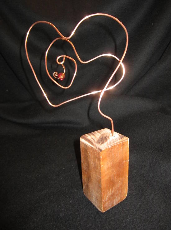 Copper & Wire Sculptures - tobybakerart.com