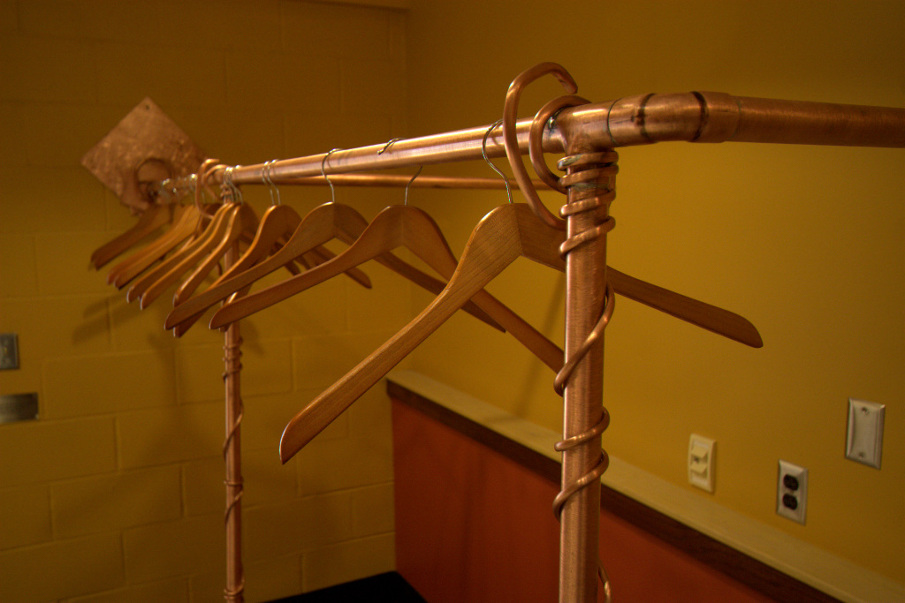 Funky Coat Rack - tobybakerart.com