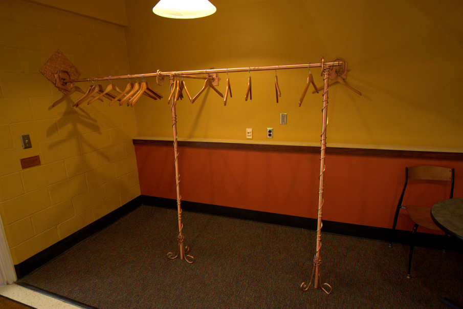 Funky Coat Rack - tobybakerart.com