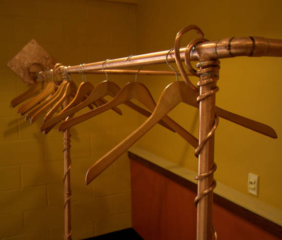 Funky Coat Rack - tobybakerart.com