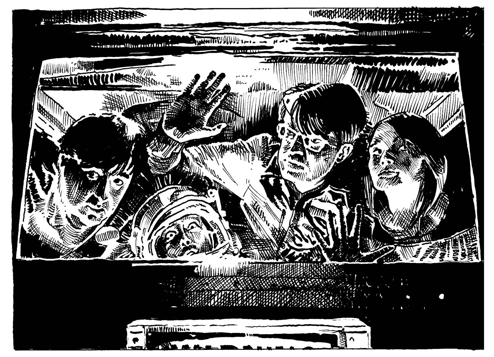 Man or Astro-man? for Athens Popfest 2018 - andyhartillustration.com