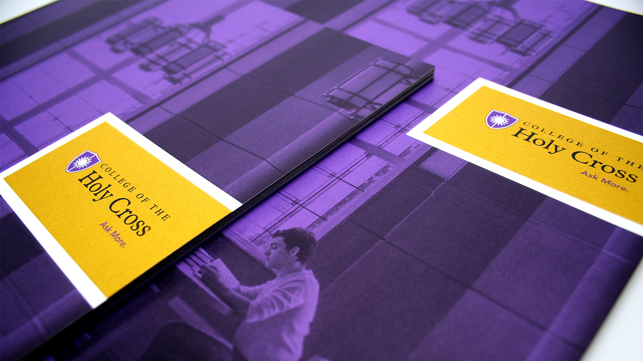 Holy Cross Ask More - james gibson_design