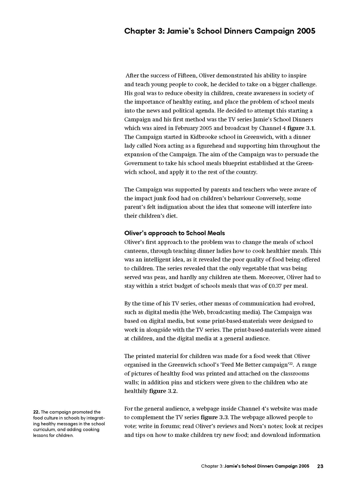 An analysis of school meals guidance documents produced before and ...