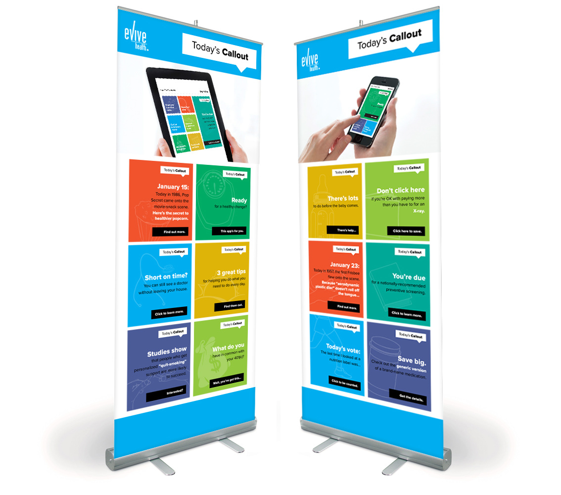 Evive Health Banner Stands - monicamurillo