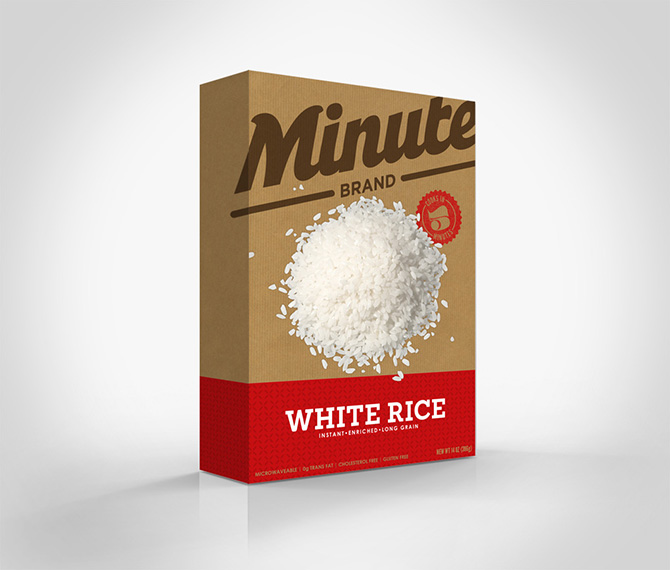 Minute Rice Package Redesign - Joseph Pancho's Portfolio