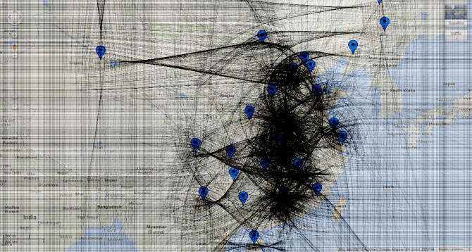 Cancer Village Map - MO KONG