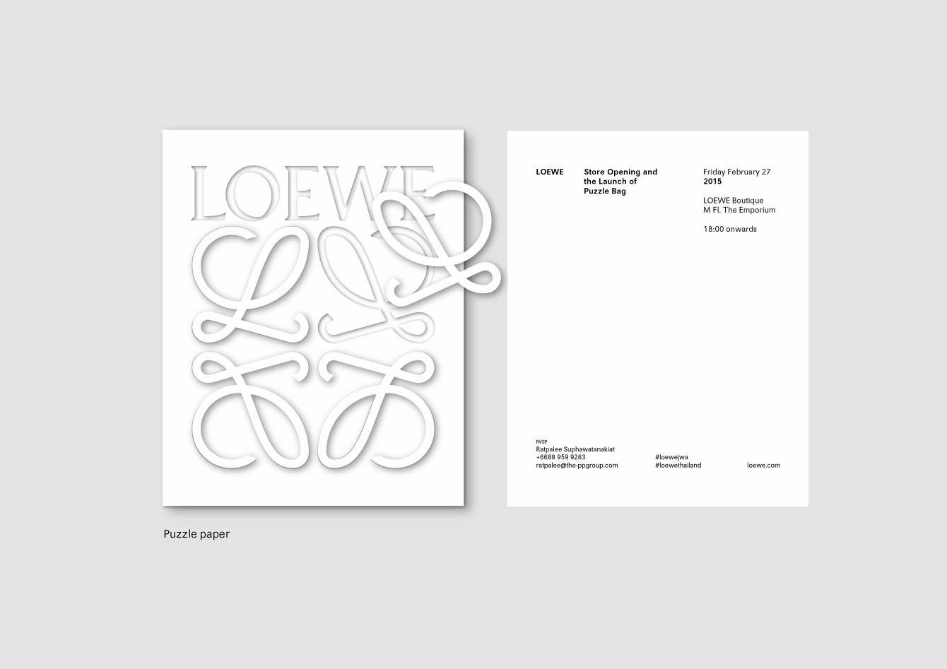 LOEWE CARD - G A B J A Y Y