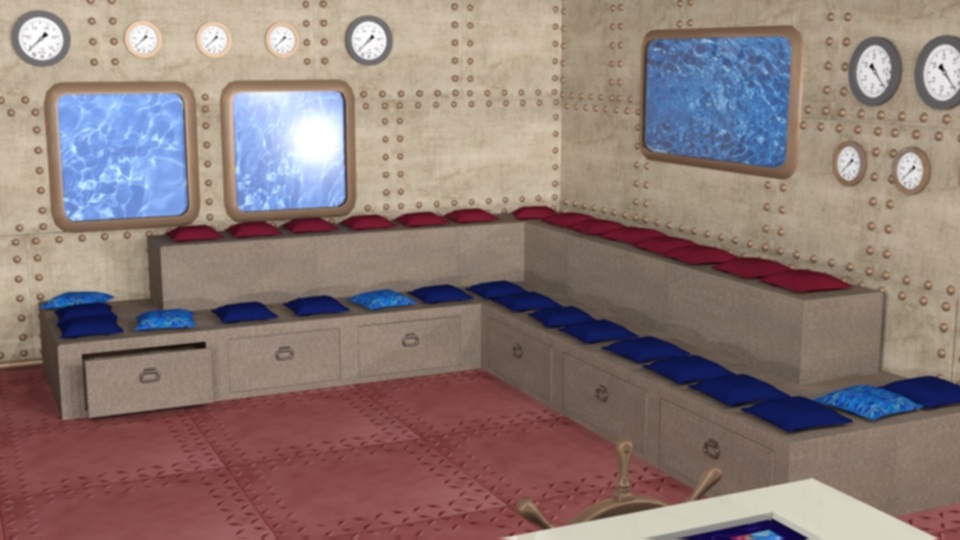 "SUBMARINE" - a studying room - Mariia Mosunova