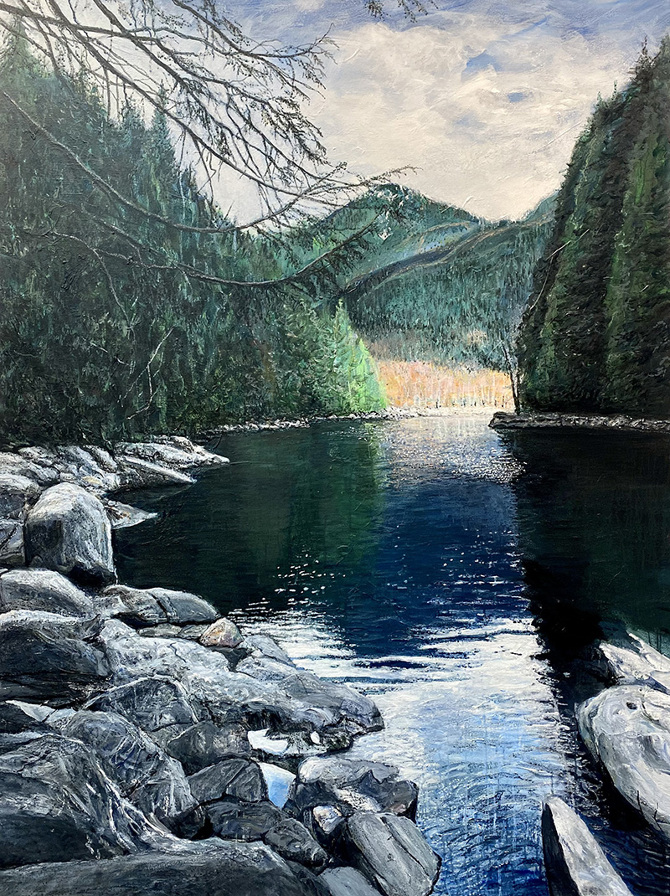 River's Reflection - Jim Park