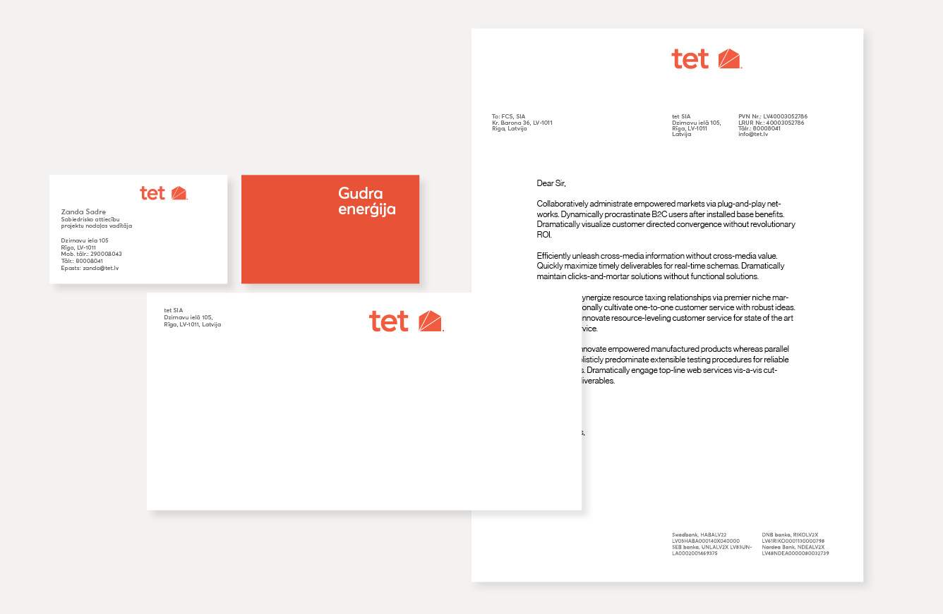 tet lattelecom - B&K design