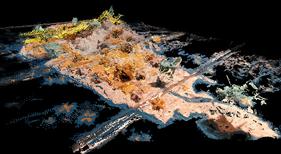 The Gold Mine model, digital 3D reconstruction | 2015 - Hyun Jun PARK