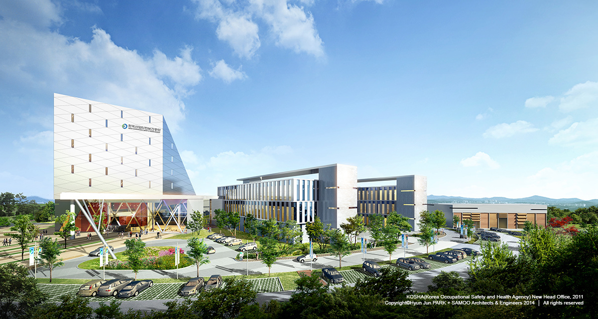 KOSHA(Korea Occupational Safety and Health Agency) New Head Office ...