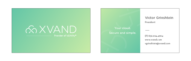 XVAND Logo Redesign - Joseph Pham Designs