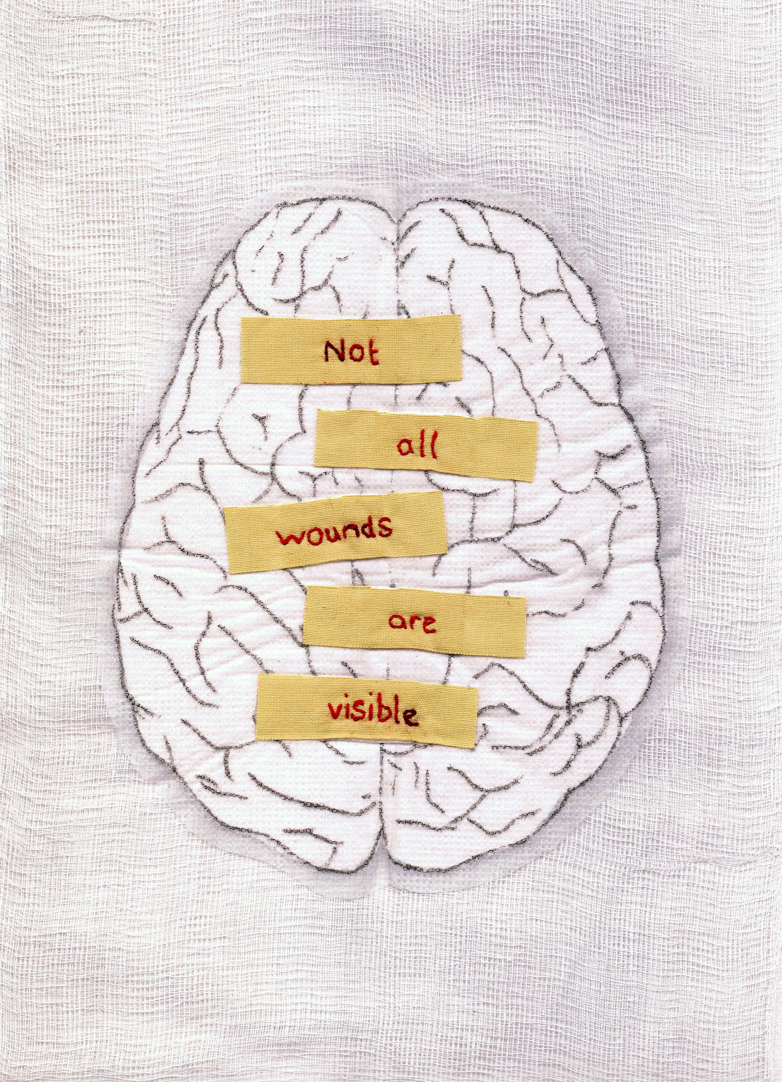 Mental Health Visibility Series - Louisa Hammond's Embroidery