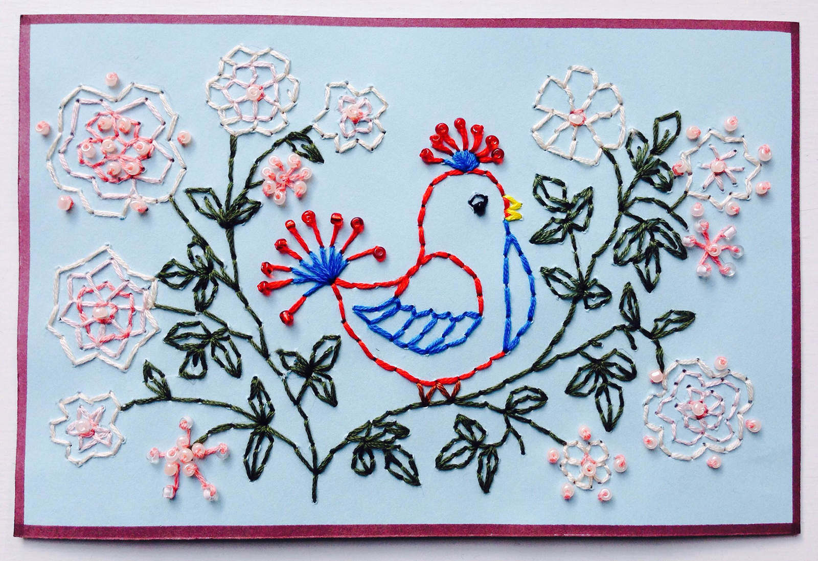 Community Art Projects - Louisa Hammond's Embroidery