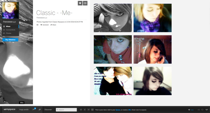 Celebrating the Myspace Age - Things I have Discovered