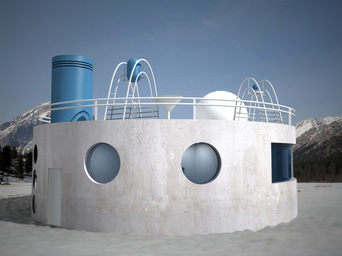3D Meteorological station (experimental project - Jenny Wonka