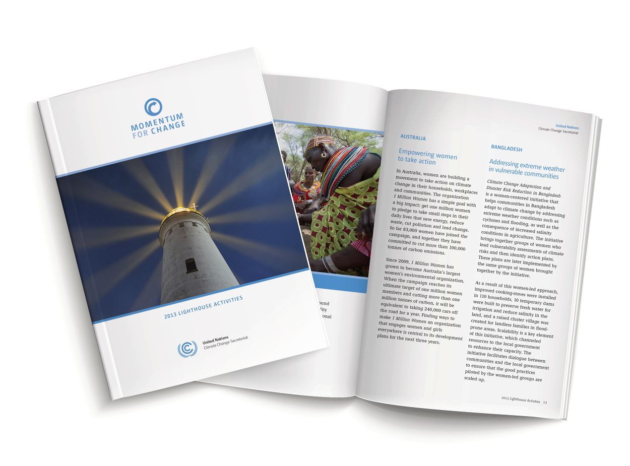 United Nations Brochure + Logo - i am suzanne merrill