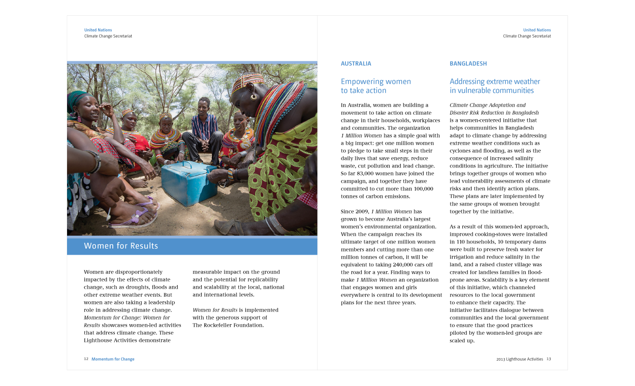 United Nations Brochure + Logo - i am suzanne merrill