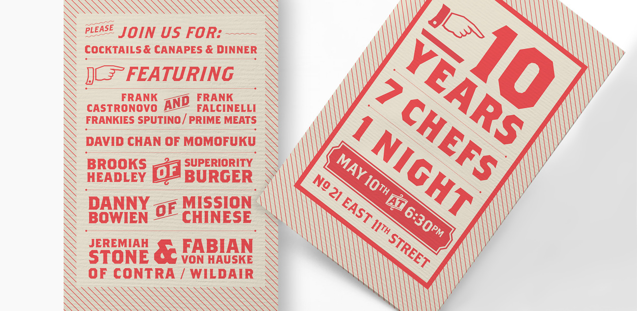 7 Chefs Dinner Invitation - i am suzanne merrill