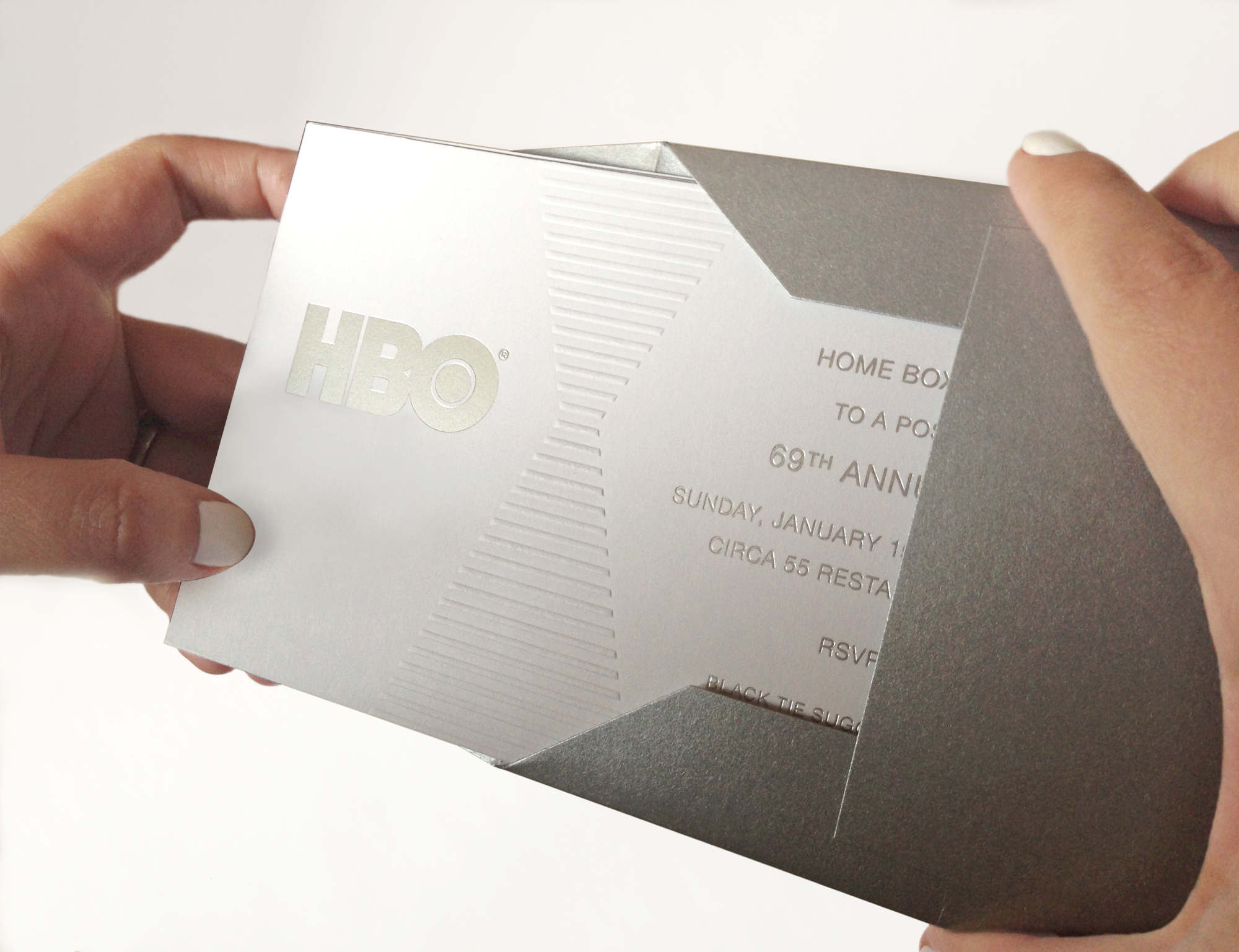 HBO Golden Globes Invitations - i am suzanne merrill