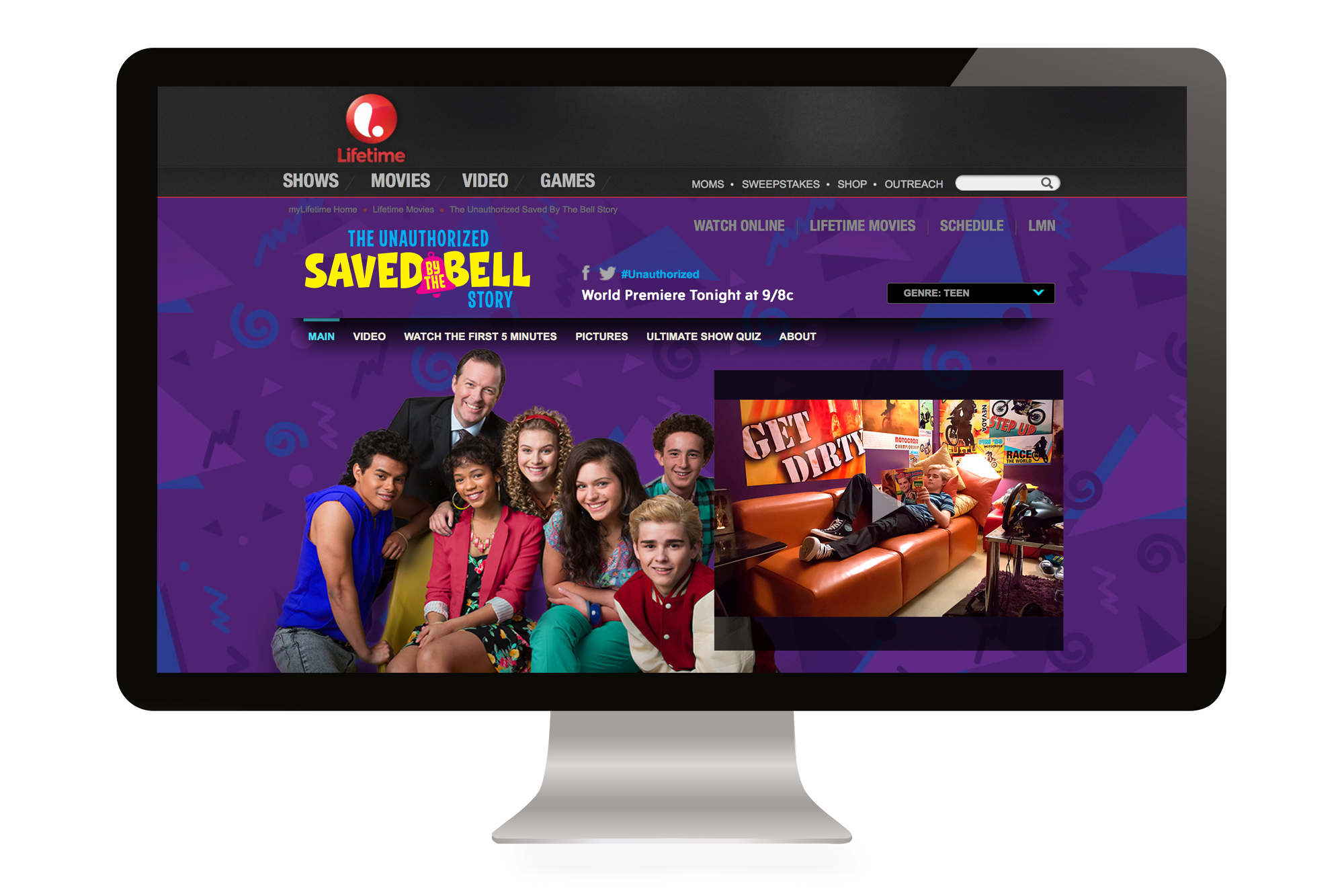 The Unauthorized Saved by the Bell Story on Lifetime - i am suzanne merrill