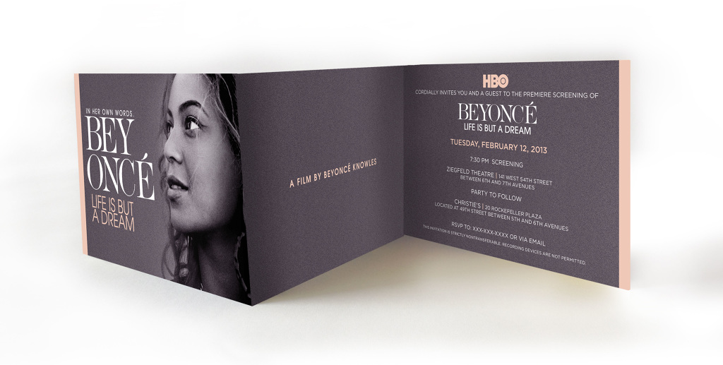 HBO Premiere Invitations - i am suzanne merrill
