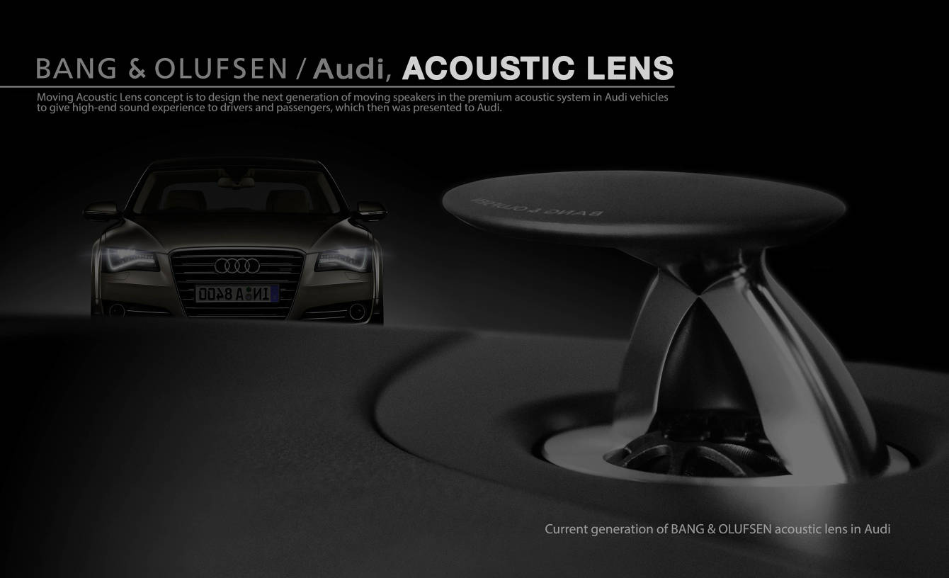 Acoustic Lens In Motion - Calvin Design