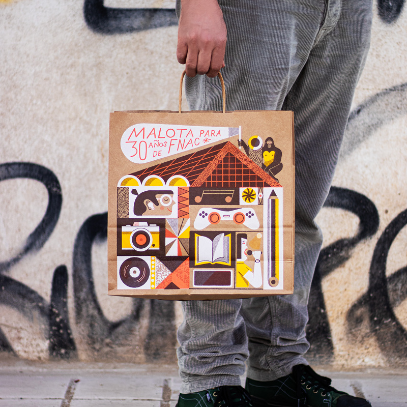 Fnac - Paper bag - Malota
