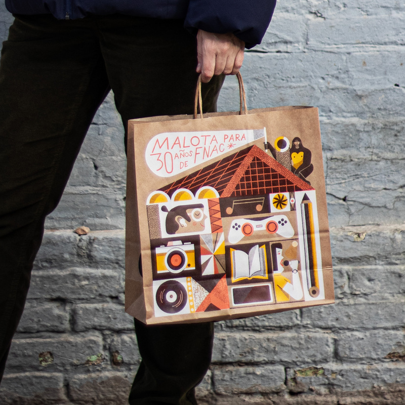 Fnac - Paper bag - Malota