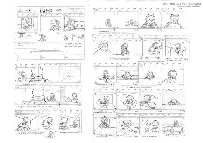 Old Storyboard - Storyboard Portfolio