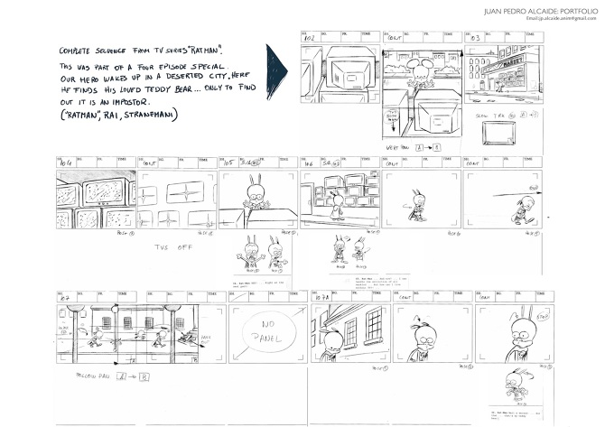 Old Storyboard - Storyboard Portfolio