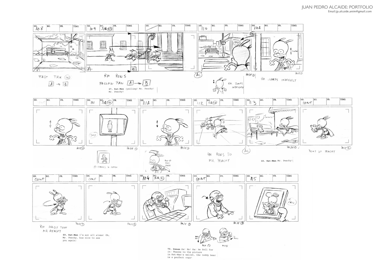 Old Storyboard - Storyboard Portfolio