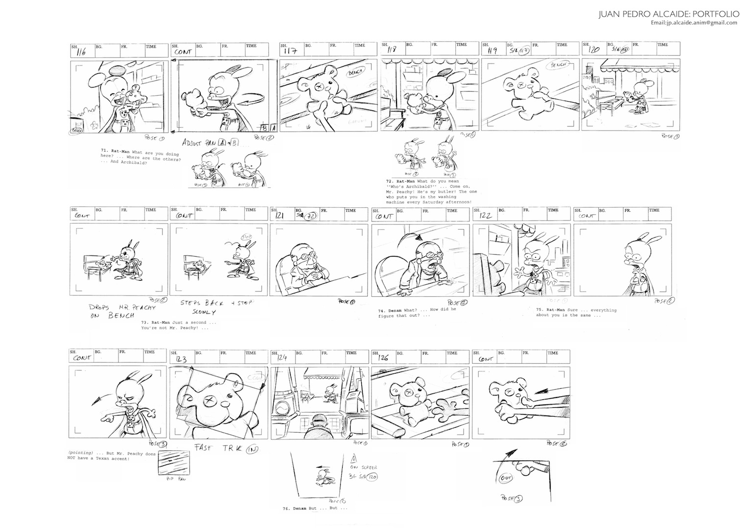 Old Storyboard - Storyboard Portfolio