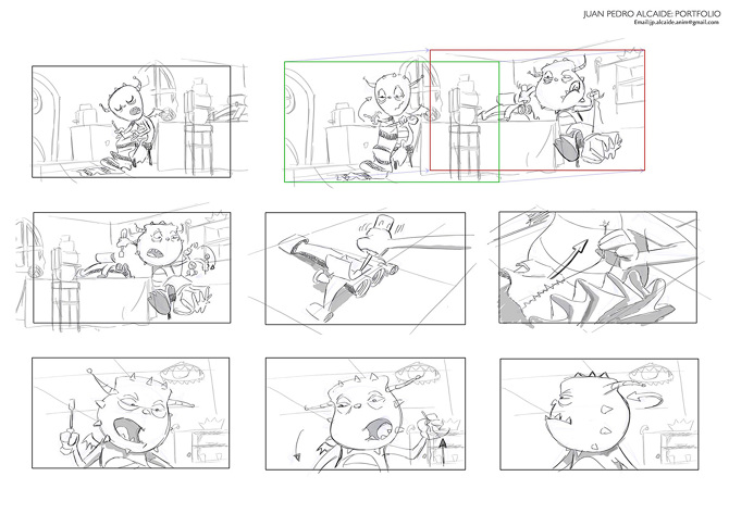 Old Storyboard - Storyboard Portfolio
