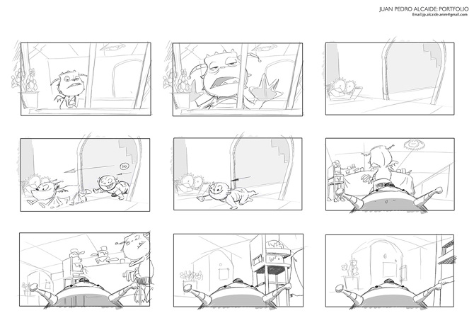 Old Storyboard - Storyboard Portfolio