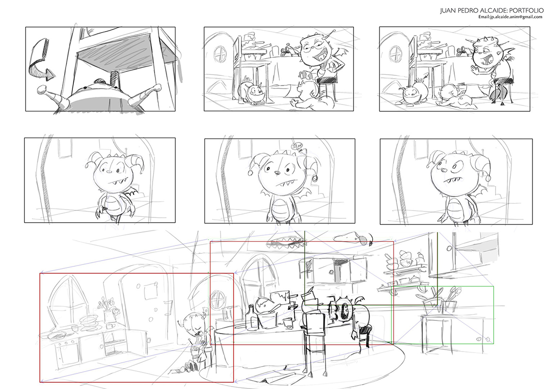Old Storyboard - Storyboard Portfolio