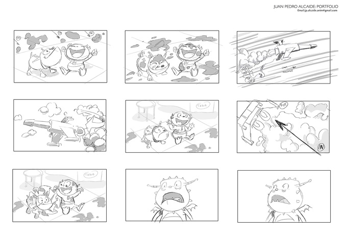 Old Storyboard - Storyboard Portfolio