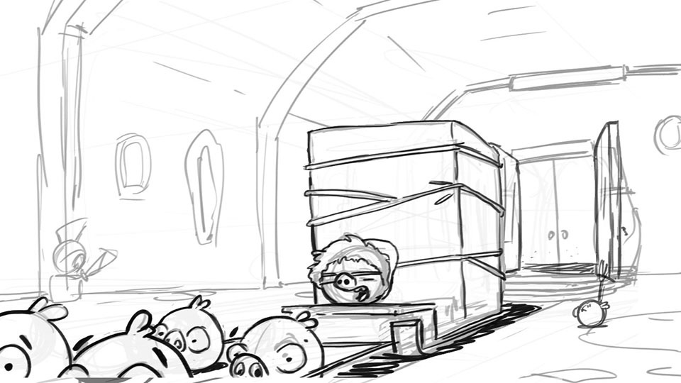 AngryBirds Storyboards - Storyboard Portfolio
