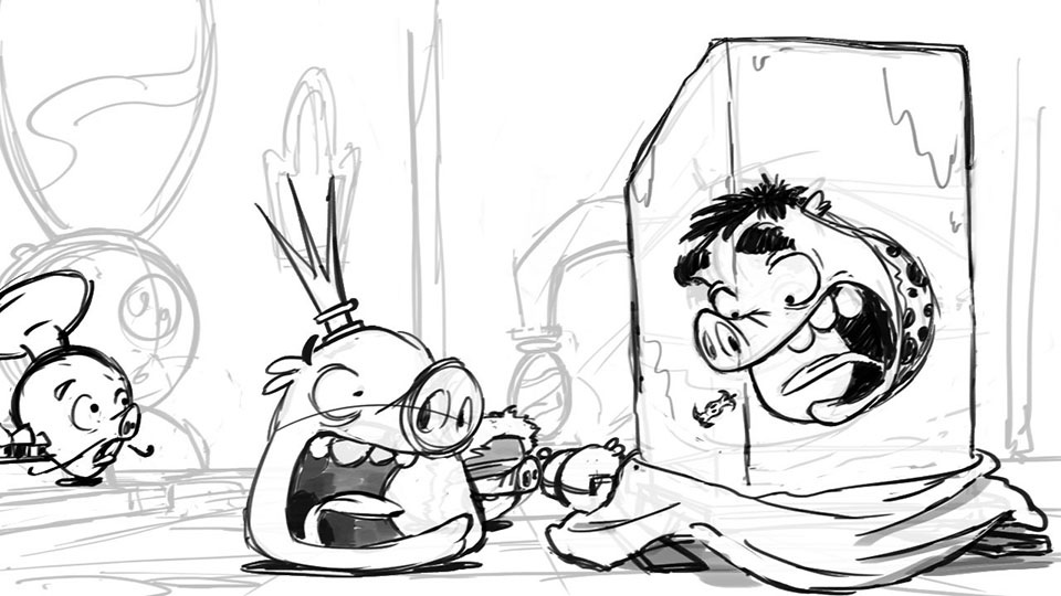 AngryBirds Storyboards - Storyboard Portfolio