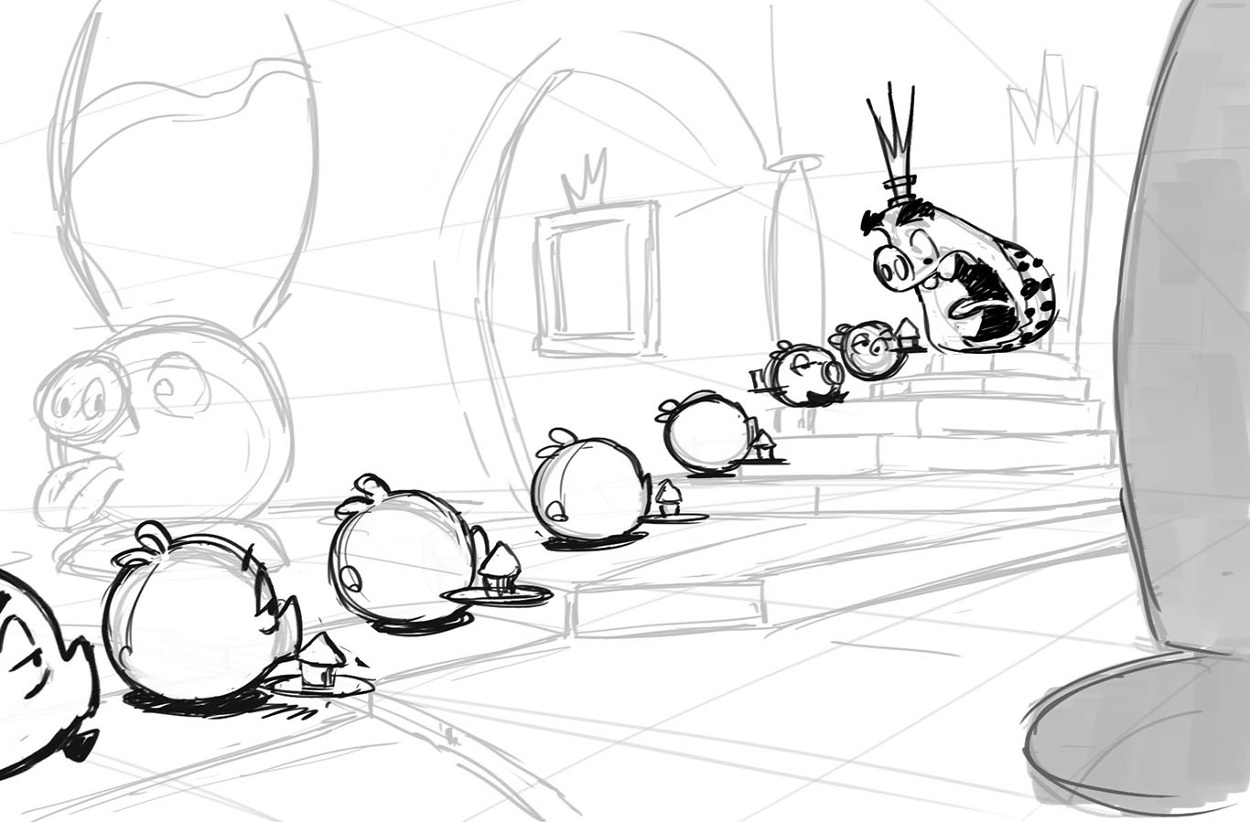 AngryBirds Storyboards - Storyboard Portfolio
