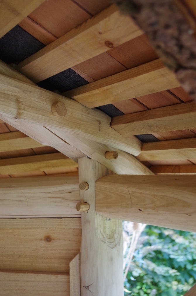 Roundwood Timber Framing - sylvan structures