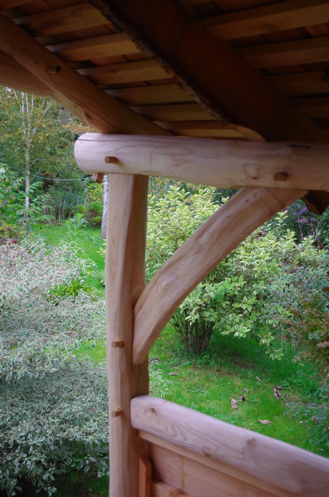 Roundwood Timber Framing - sylvan structures