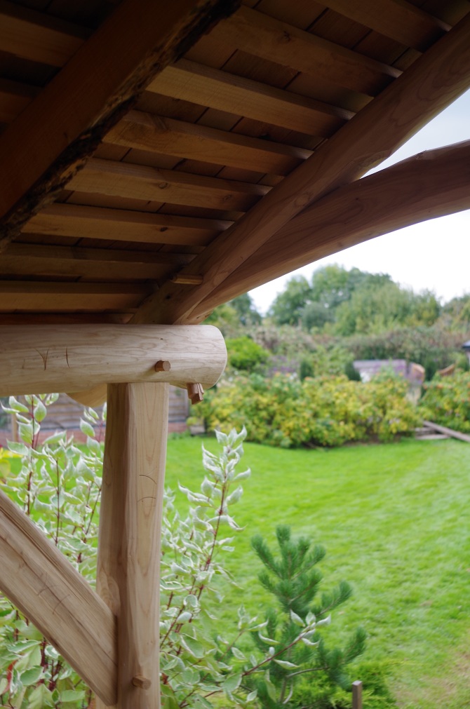 Roundwood Timber Framing - sylvan structures