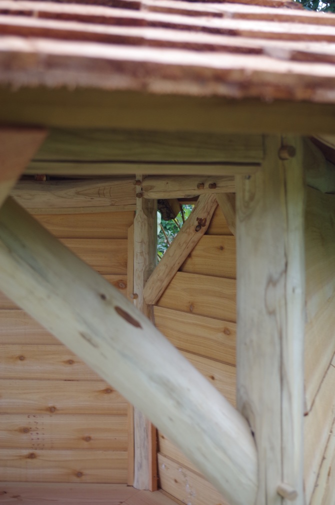 Roundwood Timber Framing - sylvan structures