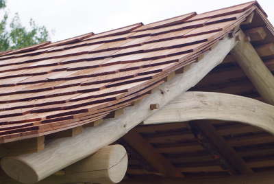 Roundwood Timber Framing - sylvan structures