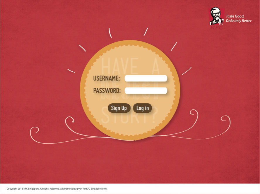 KFC: Share Your Story - Fayth's Portfolio