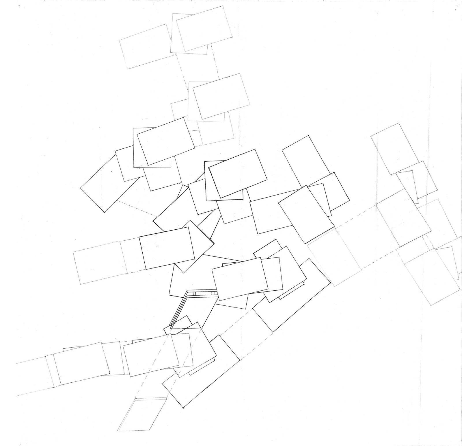 Sliding Squares (Architecture Drawing) - AriSusswein