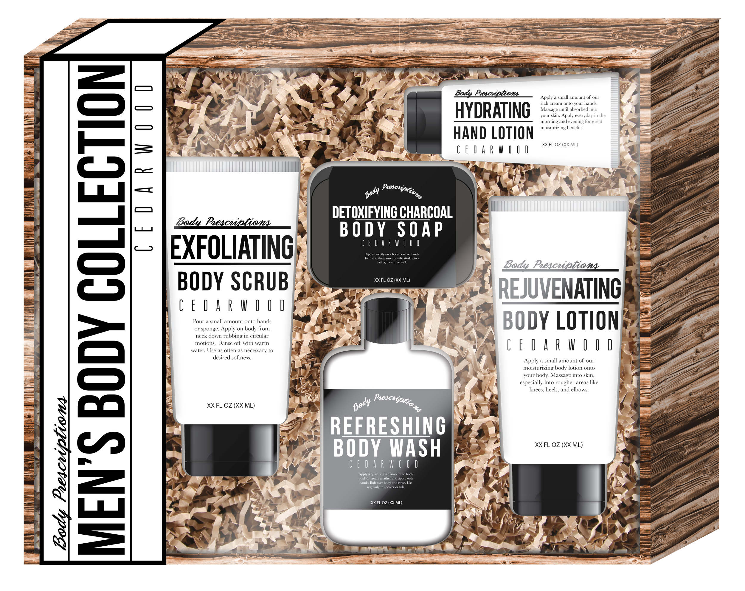 Mens Packaging Design - Nelson Arevalo Portfolio