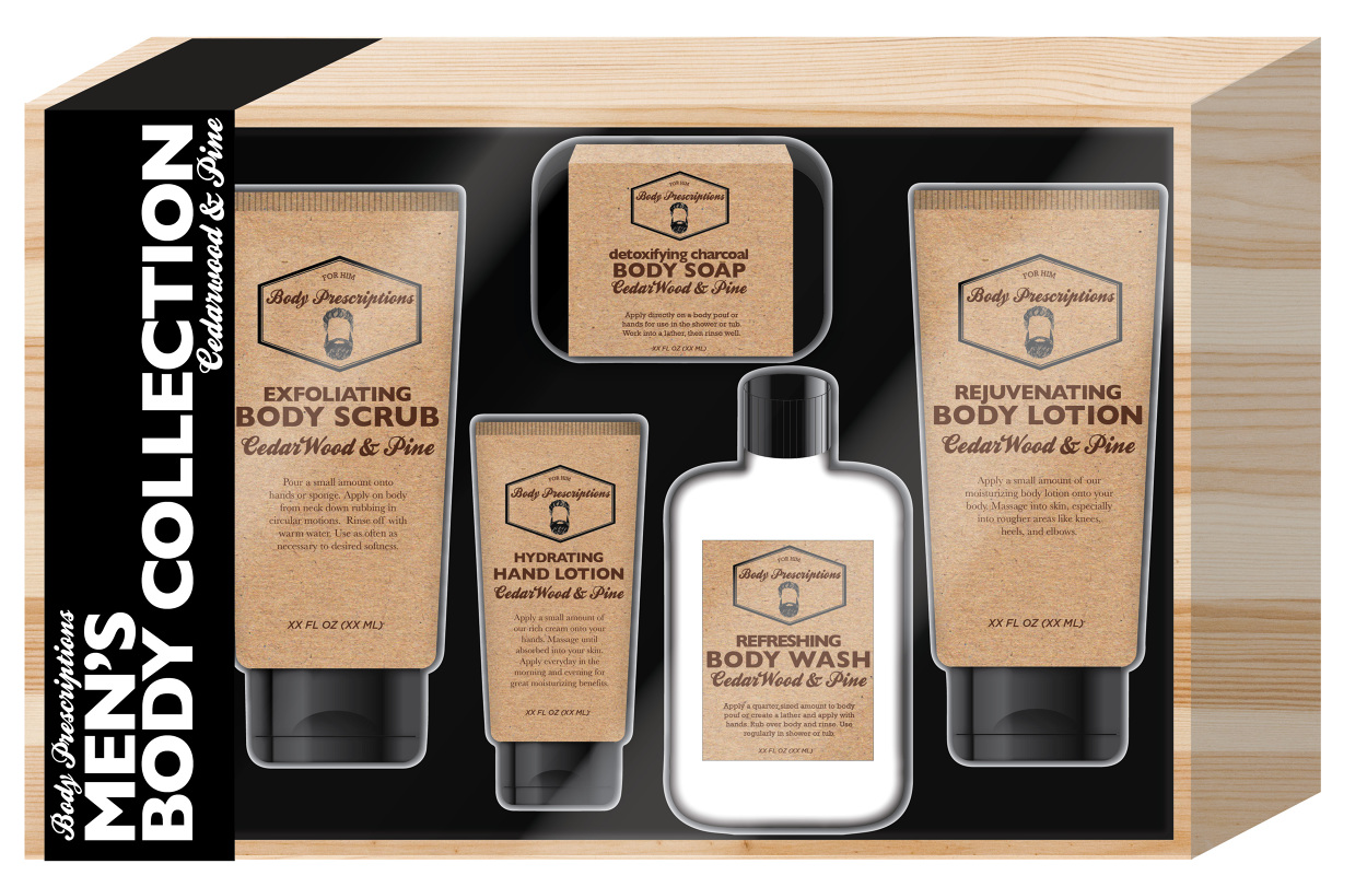 Mens Packaging Design - Nelson Arevalo Portfolio